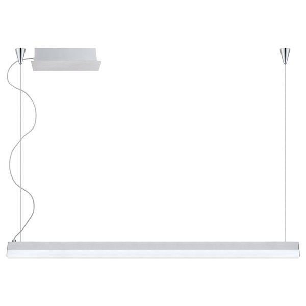 EGLO Tramp Brushed Aluminum LED Pendant Light 93588A | Réno-Dépôt